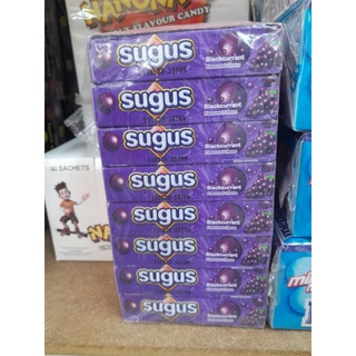 SUGUS FRUIT FLAVOURED ASSORTED SOFT CHEWY CANDY (24 STICKS X 10 PIECES ...