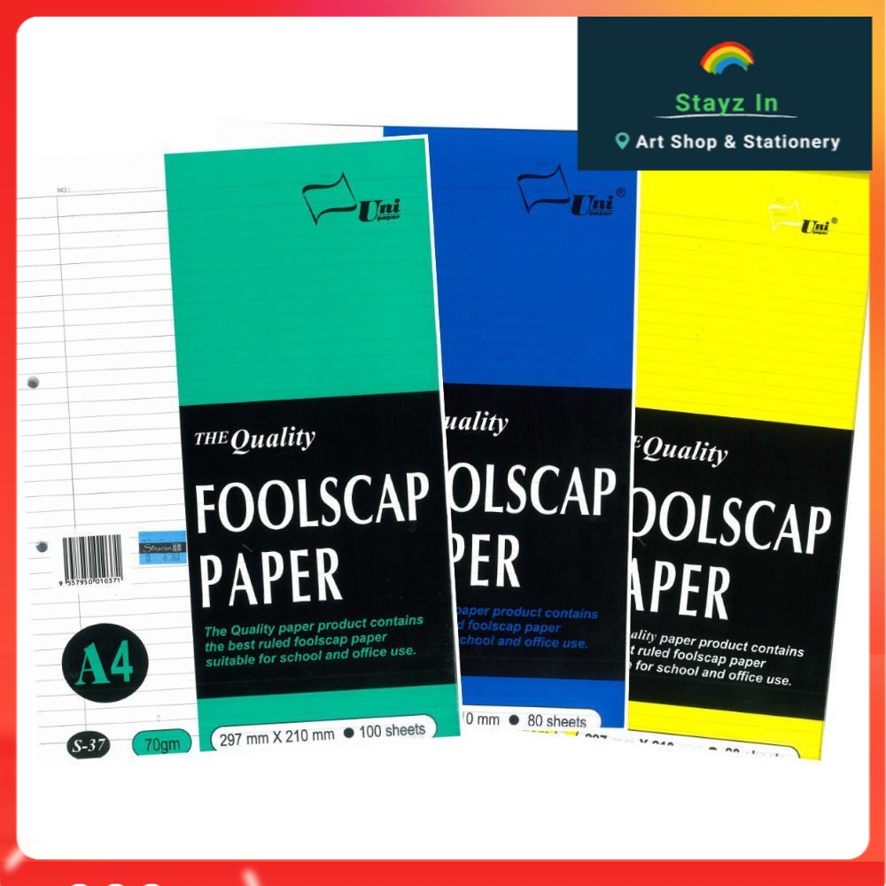 Foolscap Paper Test Pad A4 Writing Pad Test Sheet Exam Pad Exam Sheet ...