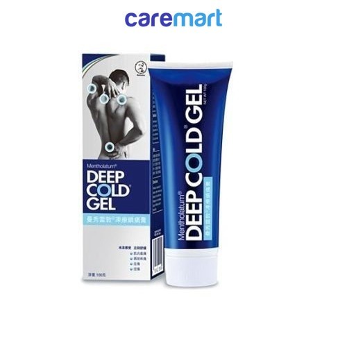 MENTHOLATUM DEEP COLD ICE GEL PAIN RELIEF 100G (EXP:11/2023) | Shopee ...
