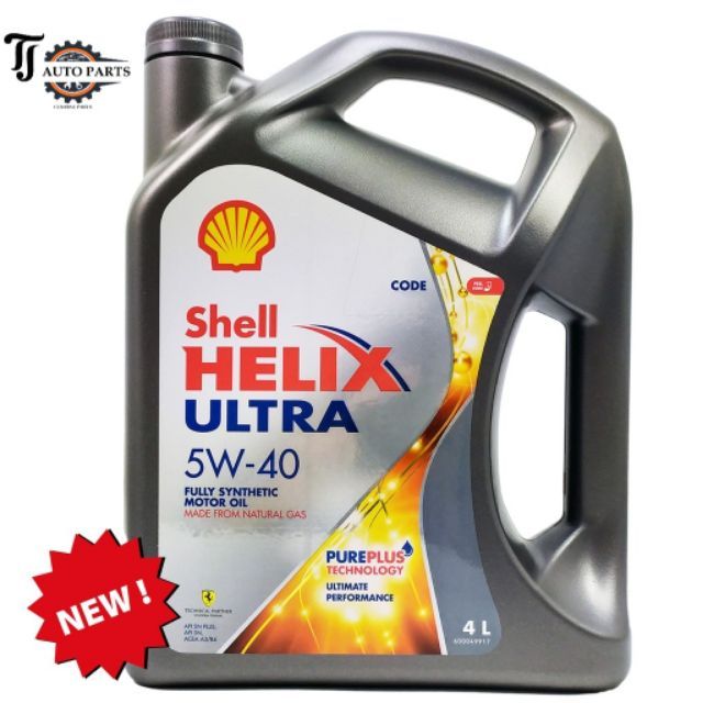 Shell HELIX ULTRA 5W-40 Fully Synthetic Engine Oil 4L | Shopee Malaysia