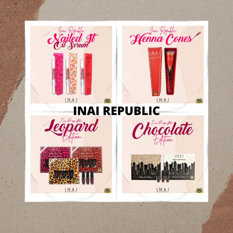 (CODE IR) INAI REPUBLIC | INAI MODEN PURE HENNA | SERUM HENNA ...