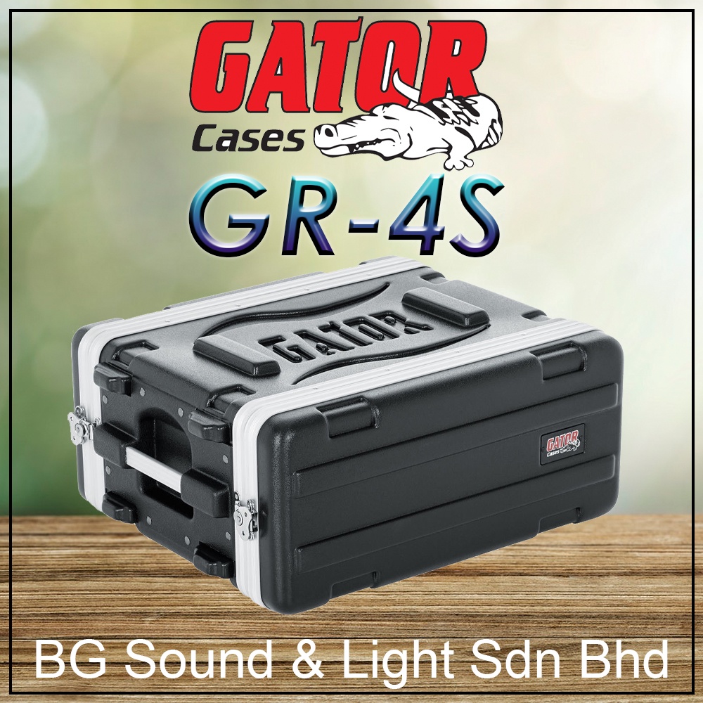 Gator GR-4S 4U Shallow Rack Case - 4 Rack Spaces (GR4S) | Shopee Malaysia