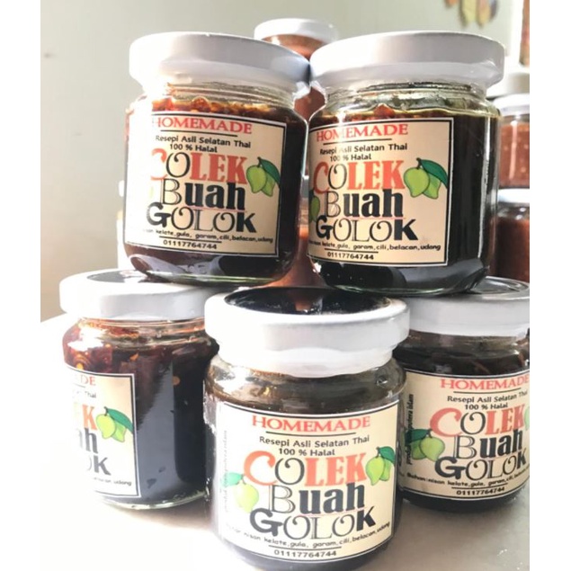COLEK BUAH GOLOK HOMEMADE | Shopee Malaysia