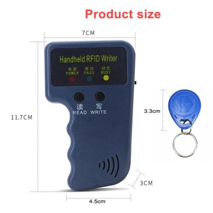 Handheld RFID Reader Writer,RFID Copier 125khz RFID Card Copier ...