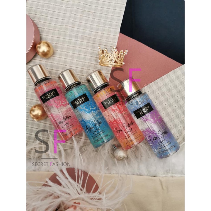 Victoria Secret Pure Seduction Lace Series Fine Fragrance Body Mist ...