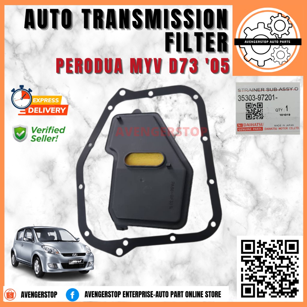 PERODUA MYVI D73 2005 2011 AUTO TRANSMISSION FILTER | Shopee Malaysia