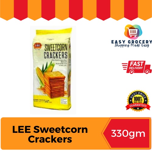 LEE Sweetcorn Cracker 330gm | Shopee Malaysia