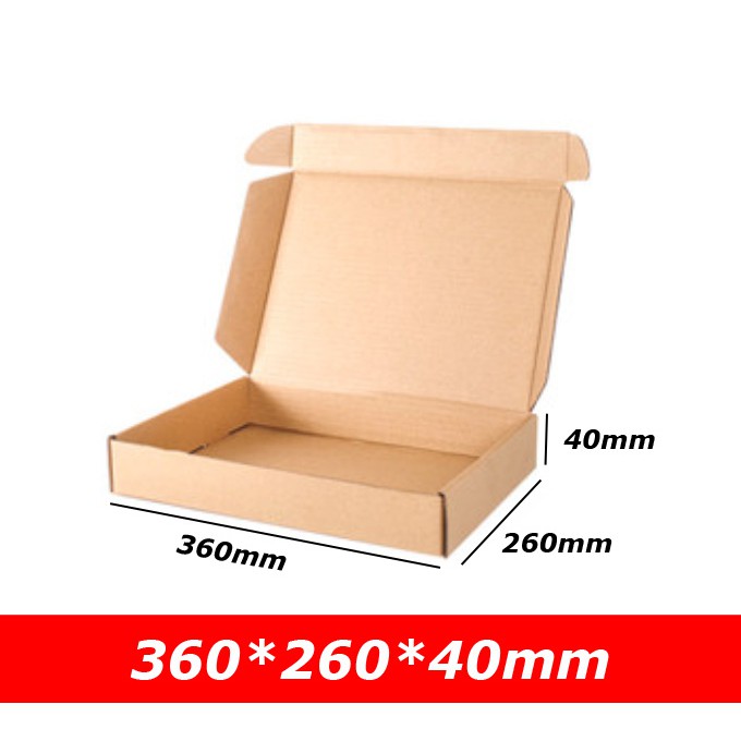 Carton Box Packaging- 360*260*40mm | Shopee Malaysia