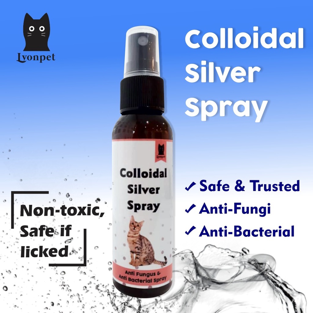 Lyonpet Ubat Spray Kurap Sporo Fungus Bakteria Ulser Kucing Dan Anjing ...
