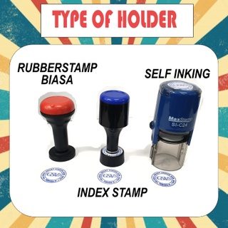 (BAJET) COP BULAT jenis biasa,index atau selfinking untuk syarikat ...