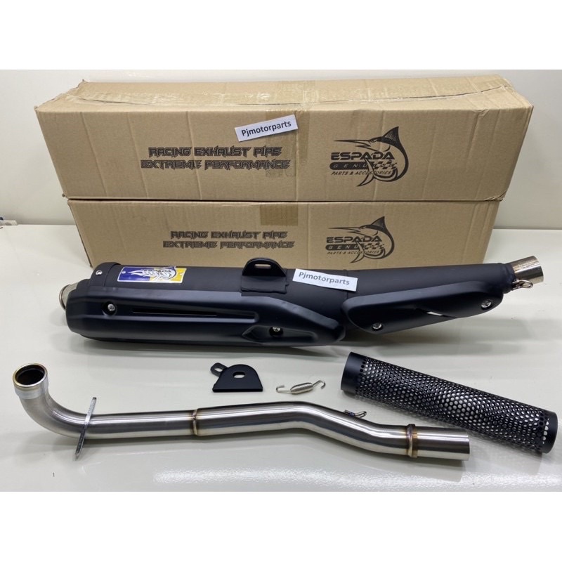 Racing Exhaust Pipe Espada E4 Series (Wave 125 Fi/ Wave 110/Future/ Dash/Wave Alpha/Wave 125 ...