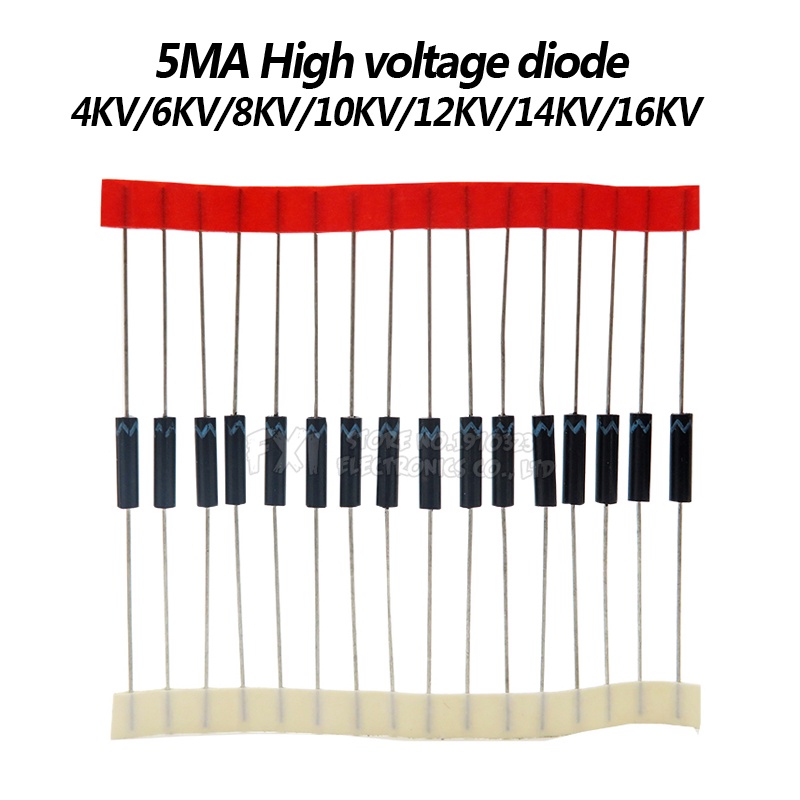 10PCS 5MA 4KV/6KV/8KV/10KV/12KV/14KV/16KV High voltage diode NEW 2CL69A ...