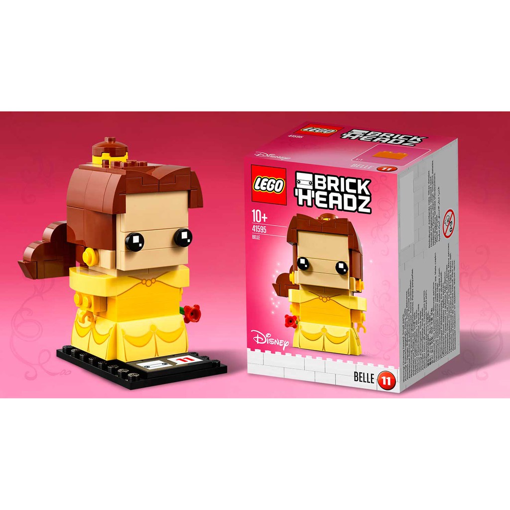 LEGO BRICKHEADZ Beauty & The Beast Belle (41595) | Shopee Malaysia