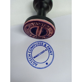 RUBBER STAMP/COMPANY STAMP/COP NAMA/BANK COP/COP SYARIKAT/COP MURAH/COP ...