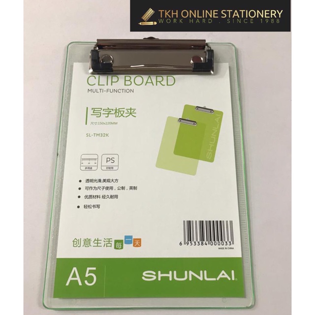 Transparent Clipboard A5 Multi-Function | Shopee Malaysia