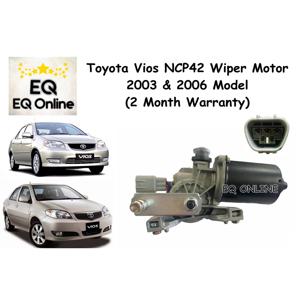Toyota Vios Wiper Motor (NCP42) 2003 - 2007 Taiwan | Shopee Malaysia