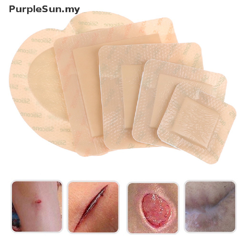 PurpleSun Hydrocolloid Adhesive Dressing Wound Dressing Sterile Bedsore ...