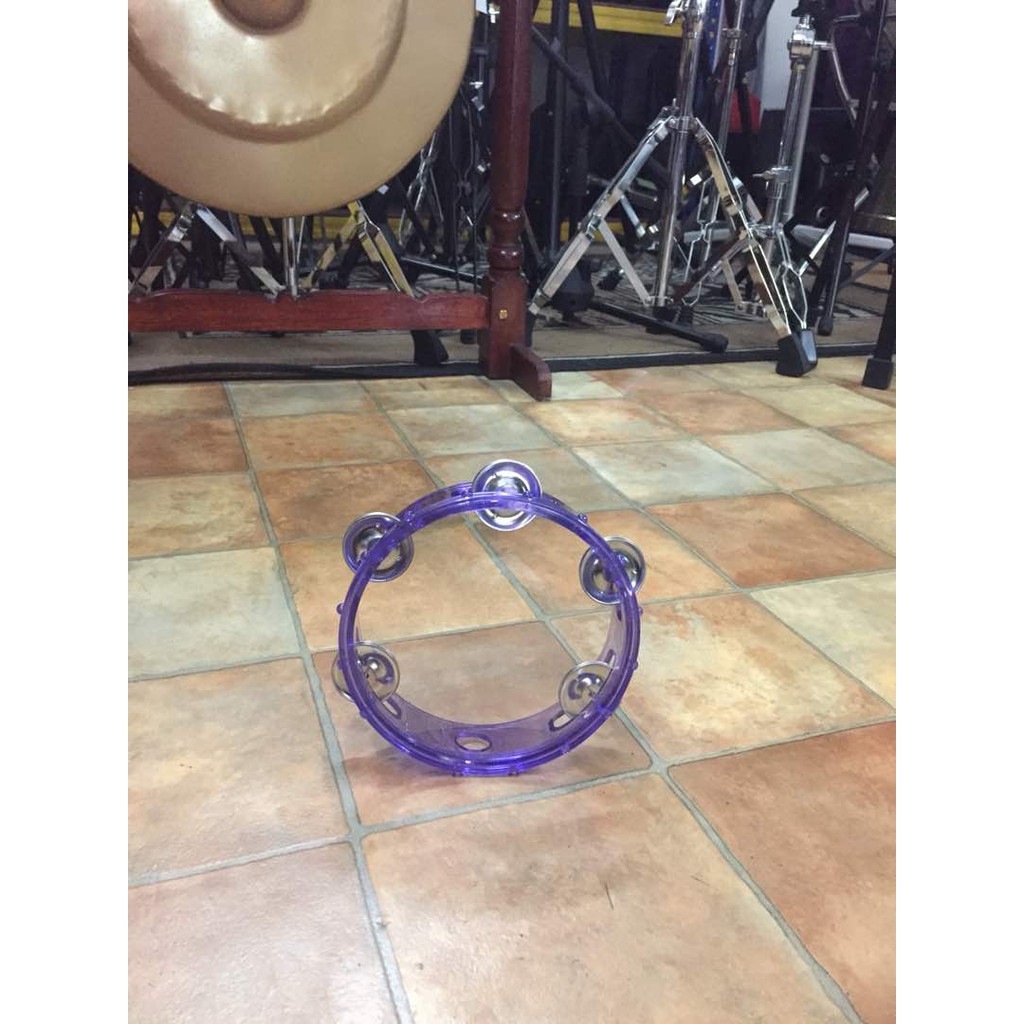 5 Jingles Tambourine (Purple) | Shopee Malaysia