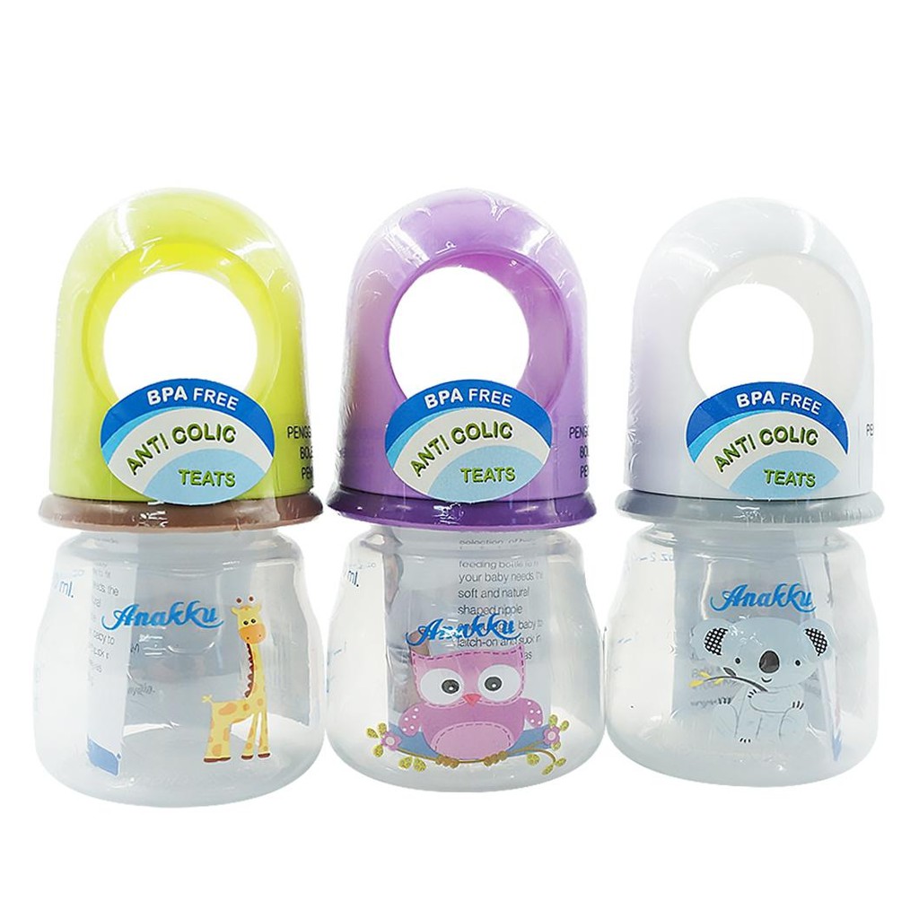Botol Susu Bayi Baby Anakku Standard Neck PP Bottle 2oz/60ml | Shopee ...