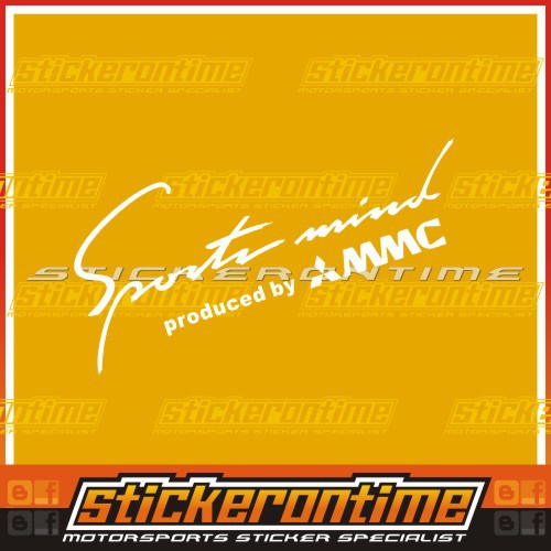 Sticker Bonet Sport Mind MMC Evo Japan Car Sticker Storm Triton Lancer ...