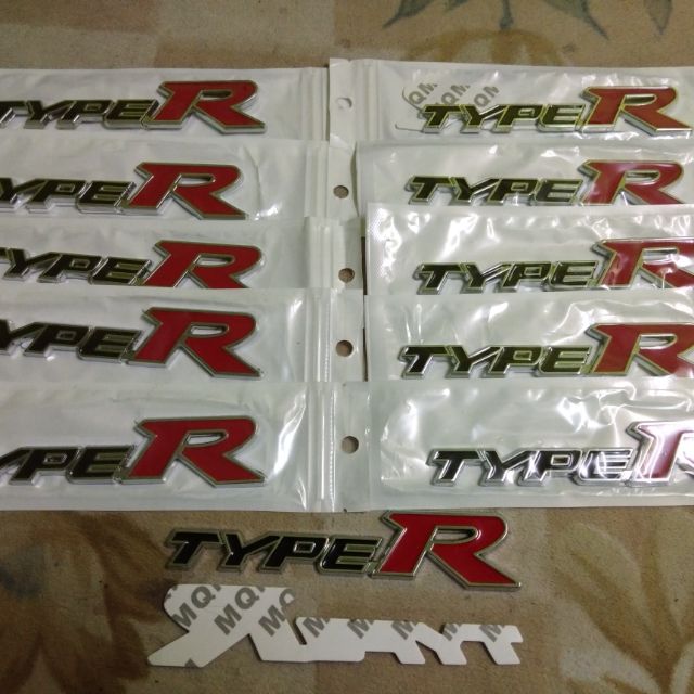 emblem type r honda civic fd | Shopee Malaysia
