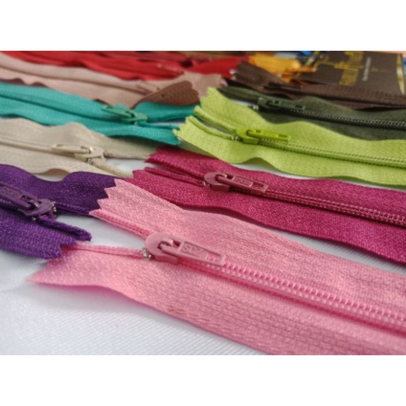 zip kain 8" sedozen ( 12 pcs ) | Shopee Malaysia