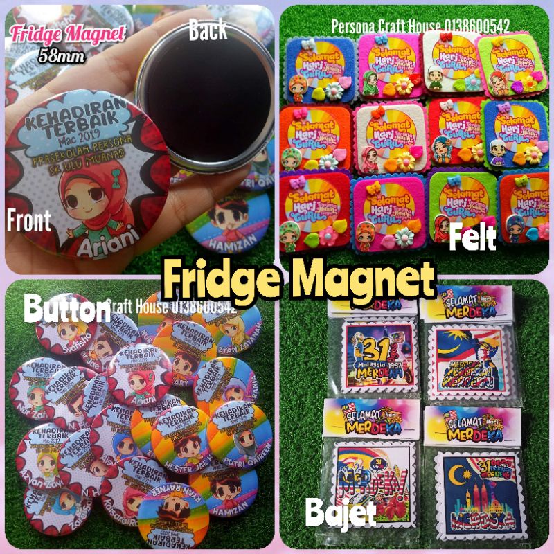Fridge Magnet (Customised) | Shopee Malaysia