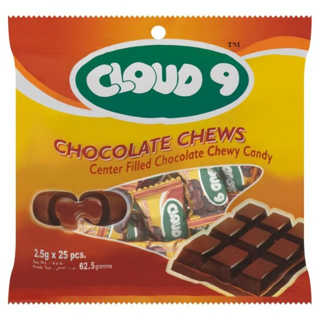 Cloud 9 Chocolate Chews 25x 2.5g | Shopee Malaysia