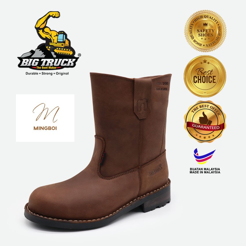 BIG TRUCK MEN'S SAFETY SHOES CW 8000 | Shopee Malaysia