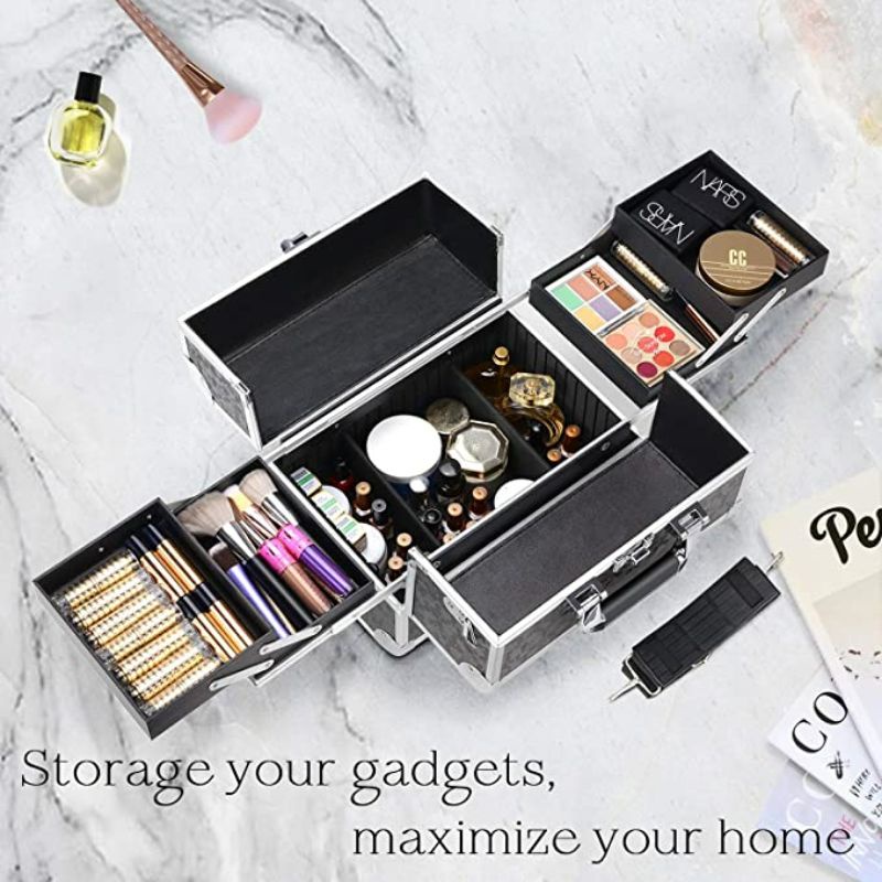 SE BEG MEKAP BOX BESI BESAR (ALAT2 MAKEUP / ACCESSORIES DLL) | Shopee ...