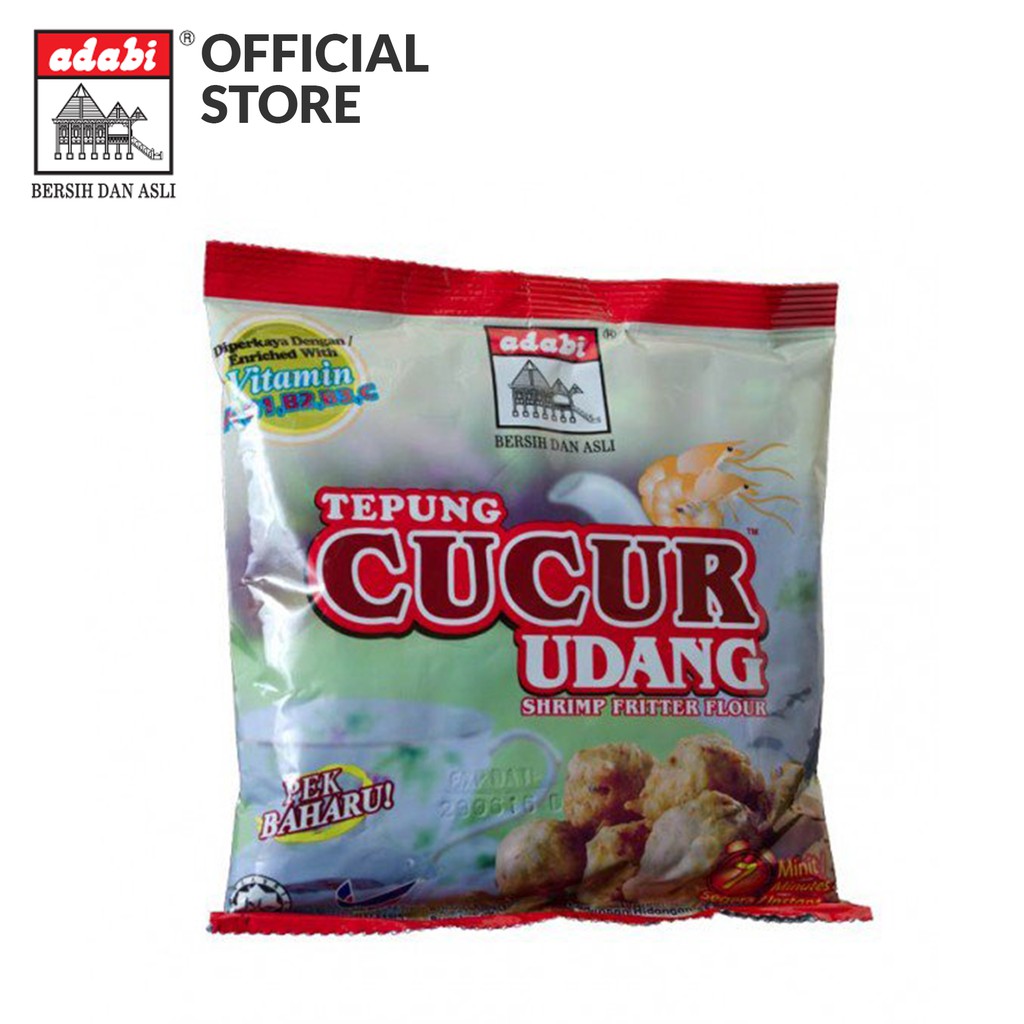 ADABI Tepung Cucur Udang 200g | Shopee Malaysia