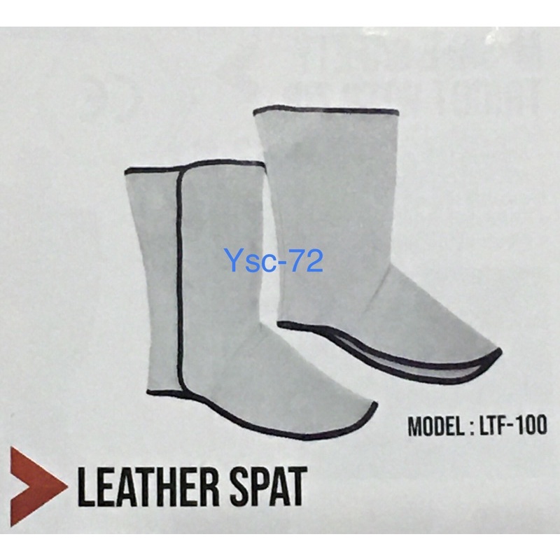M-SAFE LEATHER SPAT Model LTF-100 ( 1 PAIR ) | Shopee Malaysia