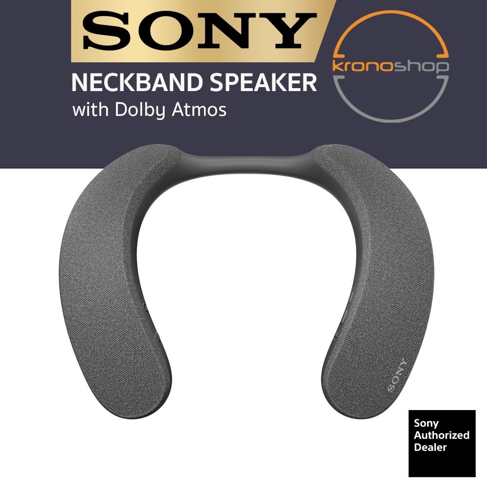Sony NS7 Wireless Neckband Speaker with Dolby Atmos Compatibility SRS ...