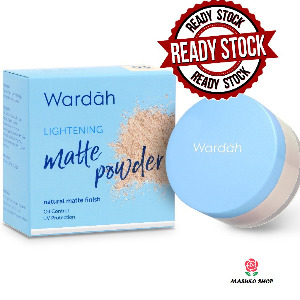 Wardah Lightening Matte Loose Powder 20g | Shopee Malaysia