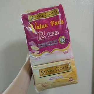 Royal Gold Tissue Soft Pack 50shts x 12pkt | Shopee Malaysia