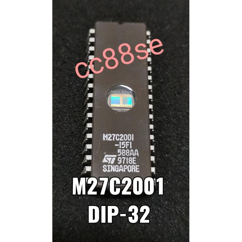 M27C2001-15F1 2 Mbit(256kb x 8) UV EPROM and OTP EPROM DIP-32 (ST ...