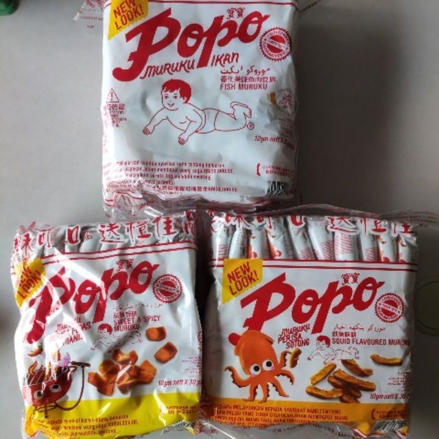 Popo Muruku Ikan 24packs | Shopee Malaysia
