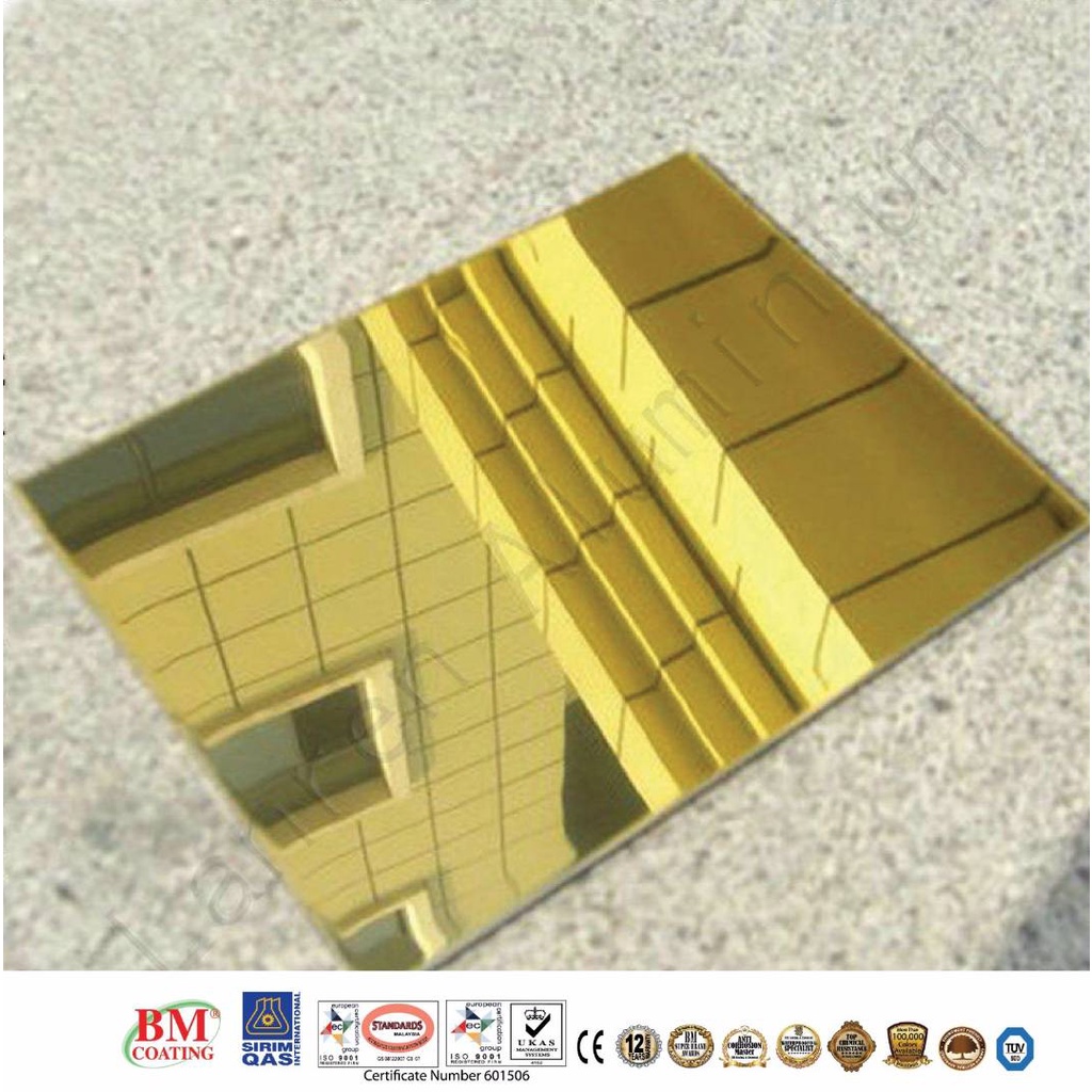 DIY Titanium Gold Paint 1L (BM Coating Brand) | Shopee Malaysia