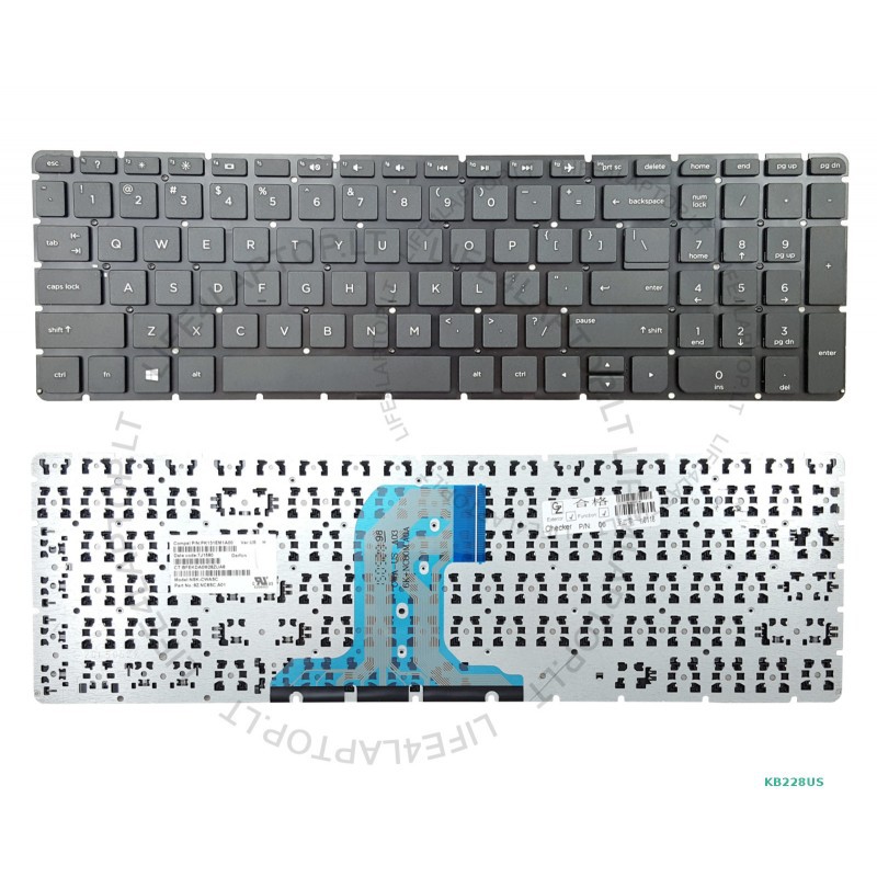 HP 15-AC 15-AY 15-AM 15-AF Series Laptop Keyboard | Shopee Malaysia