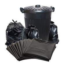 Large Black Garbage Bag XL / Big Dustbin Plastic Bag / Sampah Bag Tebal ...