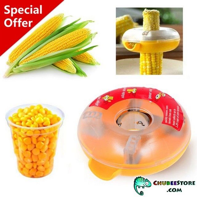 As Seen On TV one step corn kerneler/stripper/cutter/peeler | Shopee ...