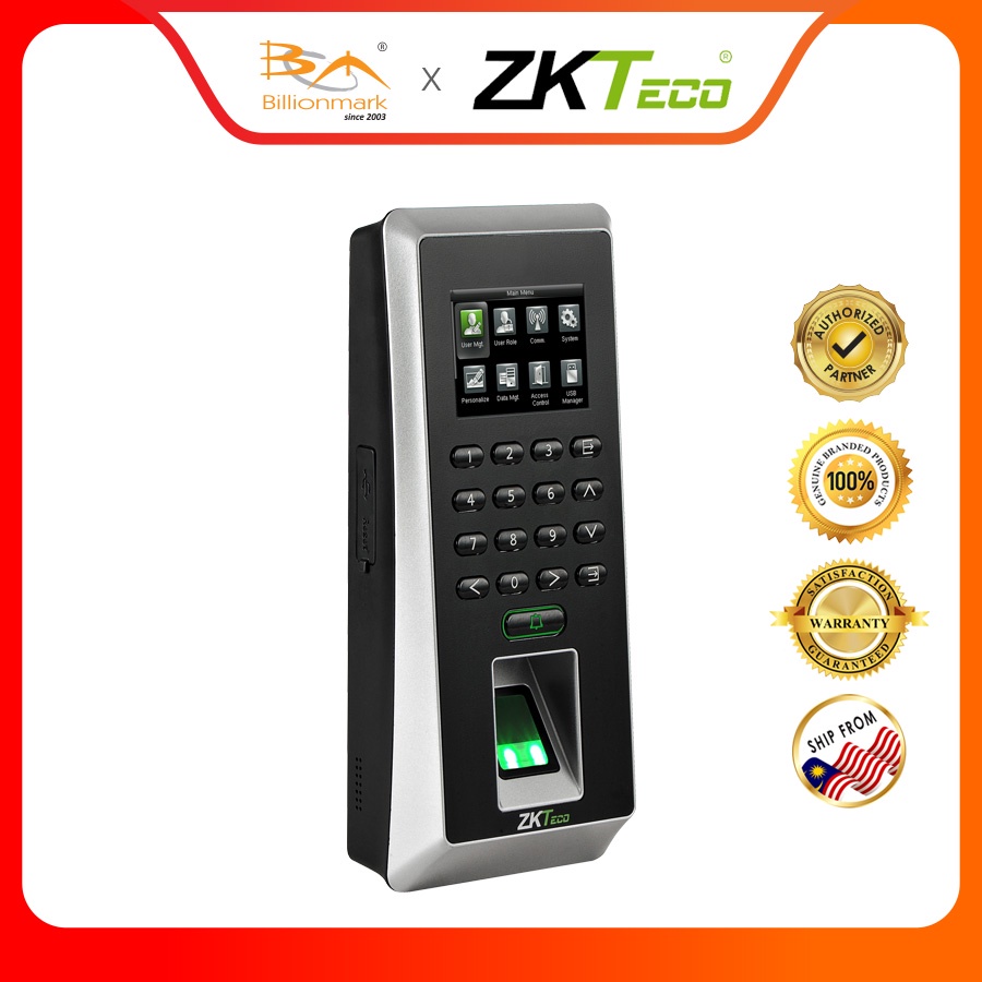 ZKTeco F21 LITE/ID or F21 LITE/MF Door Access Fingerprint Time ...