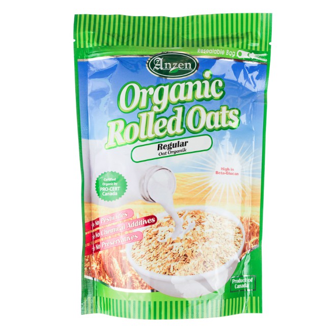 Anzen Organic Rolled Oats (Regular) 500g | Shopee Malaysia Anzen Organic Rolled Oats (Regular) 500g | Shopee Malaysia