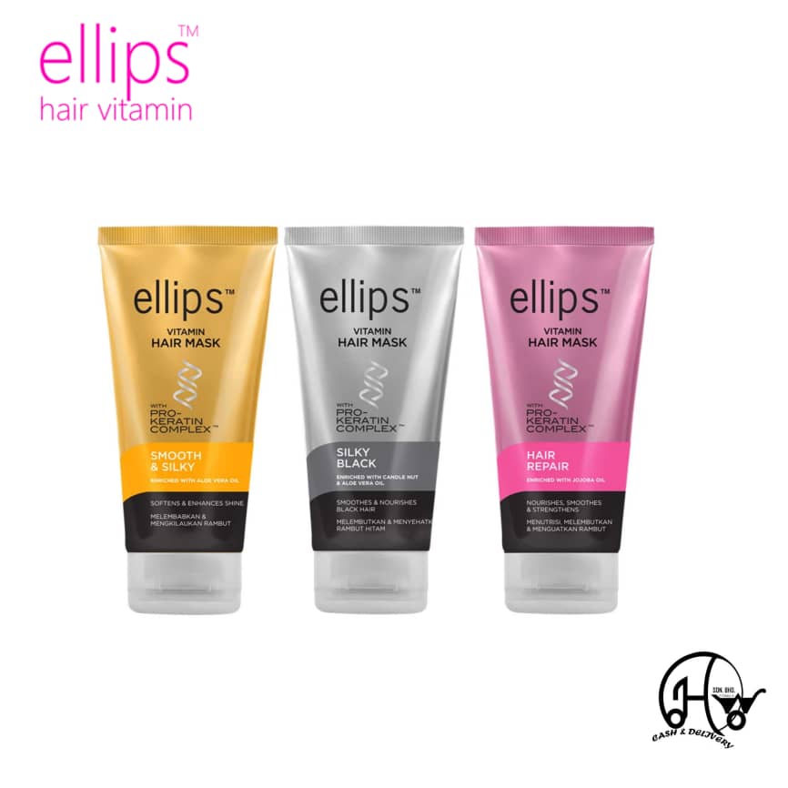 Ellips Vitamin Hair Mask with PRO-KERATIN COMPLEX 120g | Shopee Malaysia
