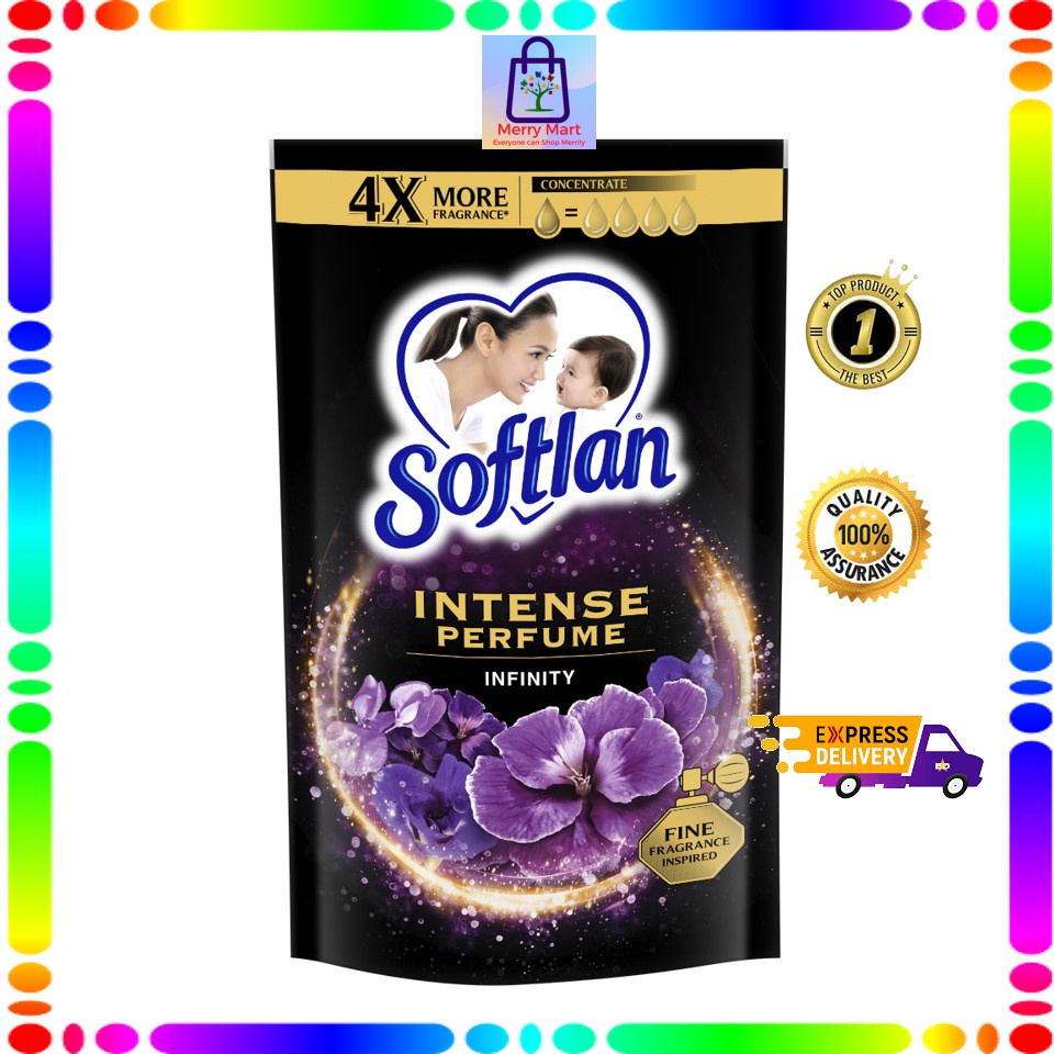 Softlan Intense Perfume 550ml Infinity Concentrated Fabric Softener ...