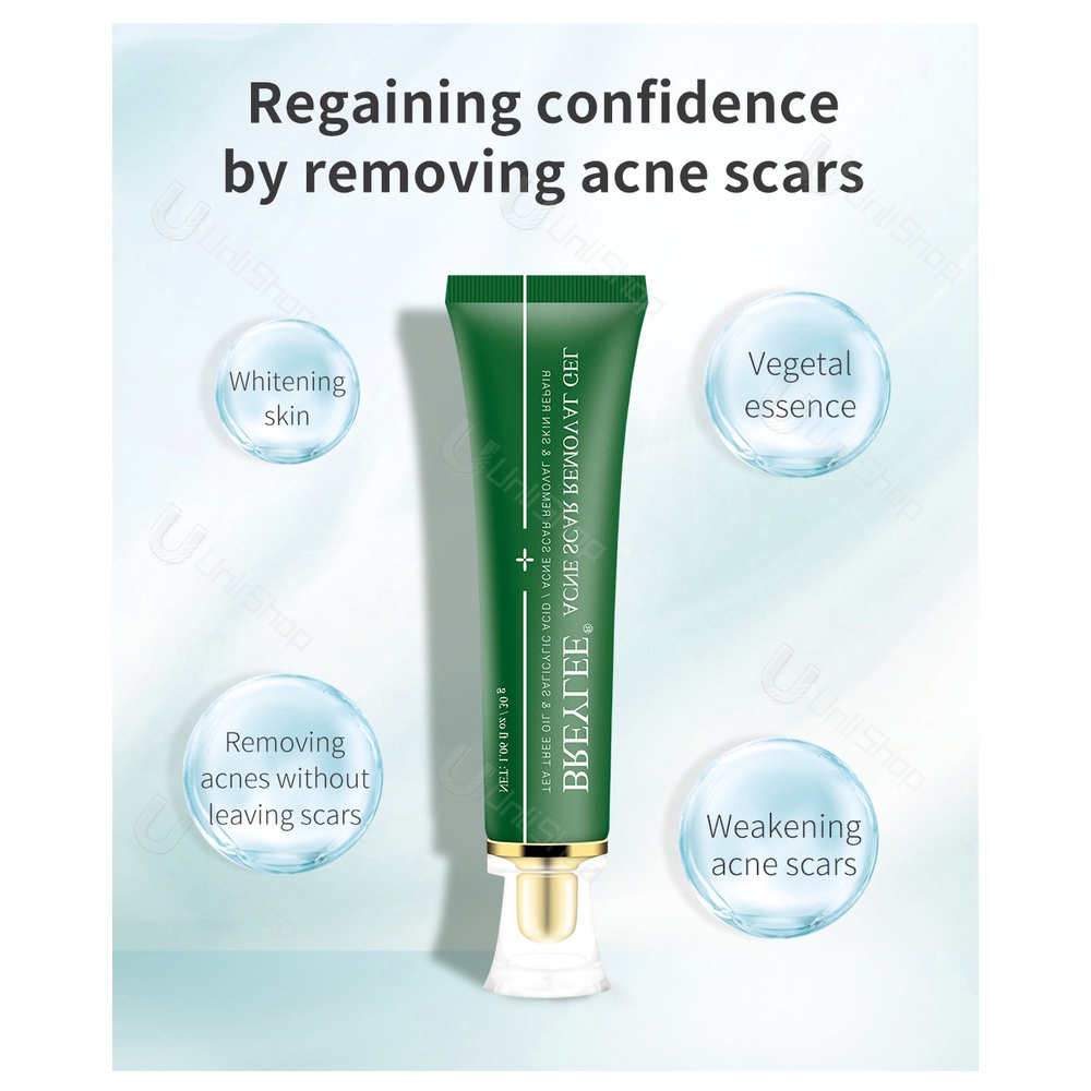 Breylee Acne scars removal gel /Oil Control/Repair/Shrink Poresanti/ acne scars Whitening skin ...