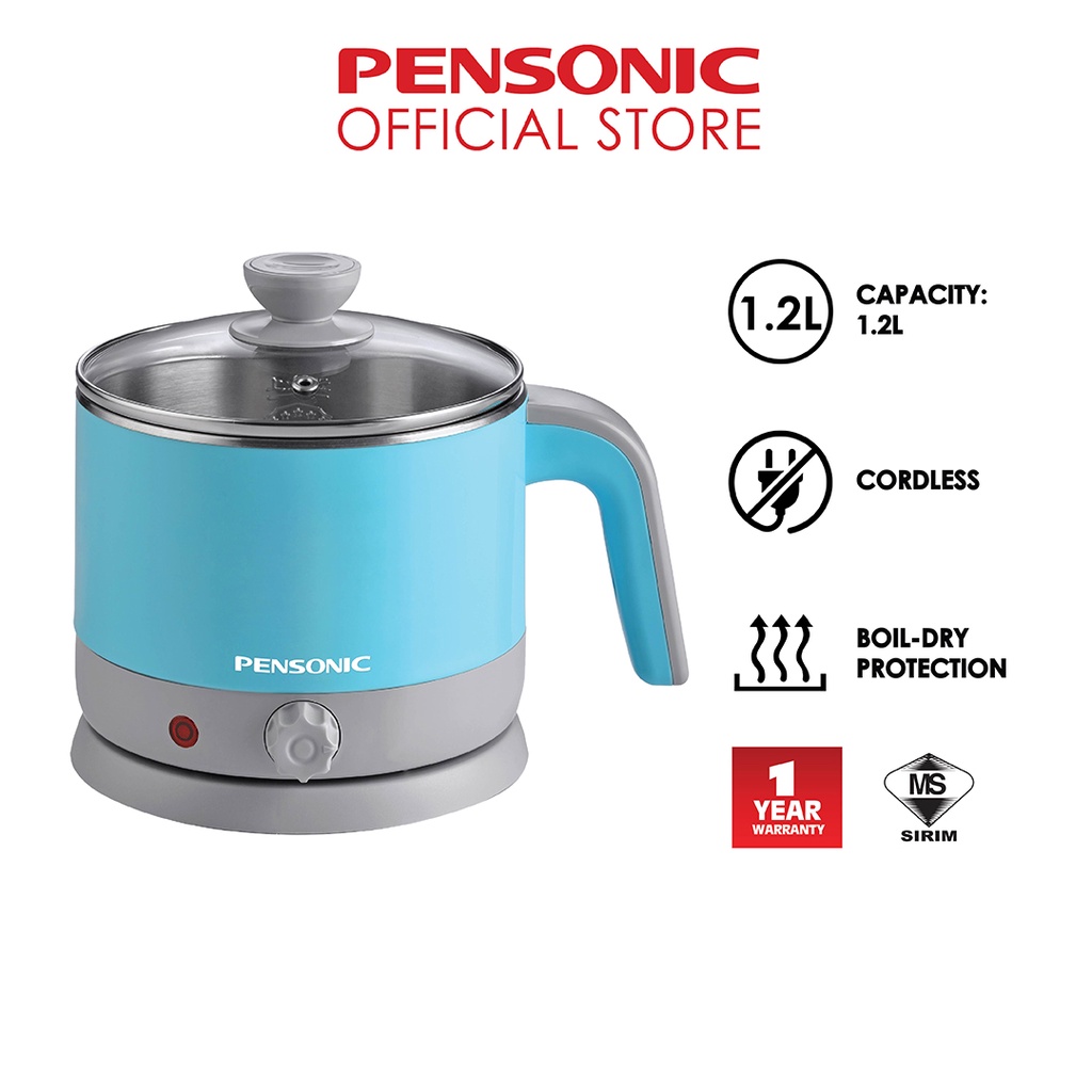 Pensonic Kettle Multi Cooker PMC-1202S | Shopee Malaysia