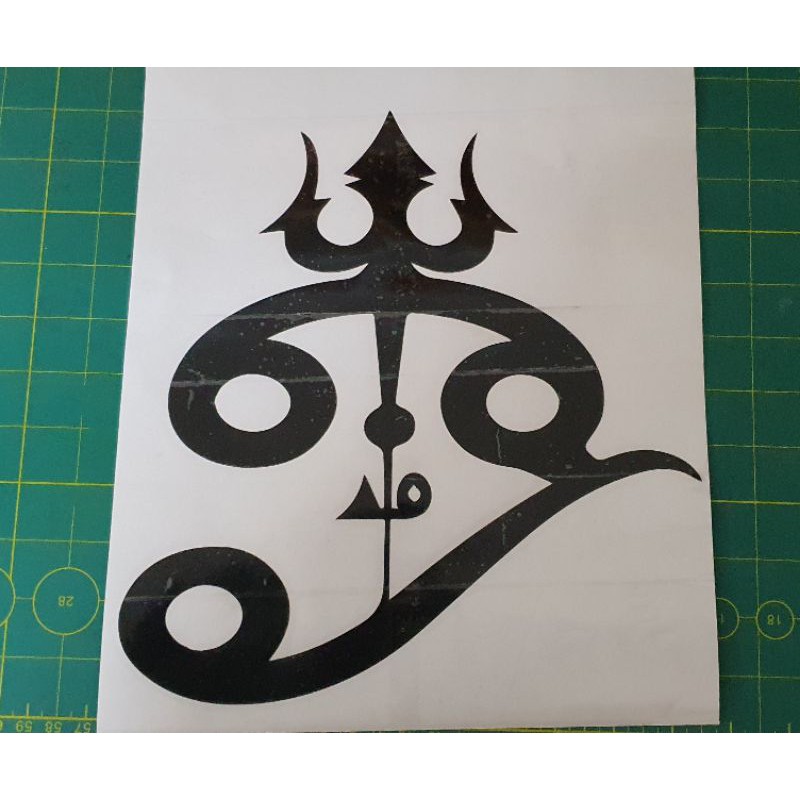 TAMIL OM TRISULA, SOOLAM STICKER | Shopee Malaysia