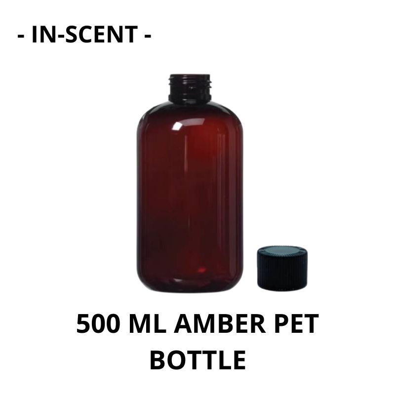 Amber/PET Plastic Bottle 500 ML | Shopee Malaysia