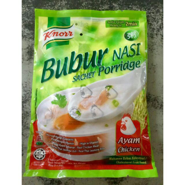 KNORR SACHET PORRIDGE(BUBUR NASI) - (3X35G) READY STOCK | Shopee Malaysia